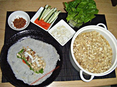 Cooking @ Home: Popiah - Fresh Spring Rolls