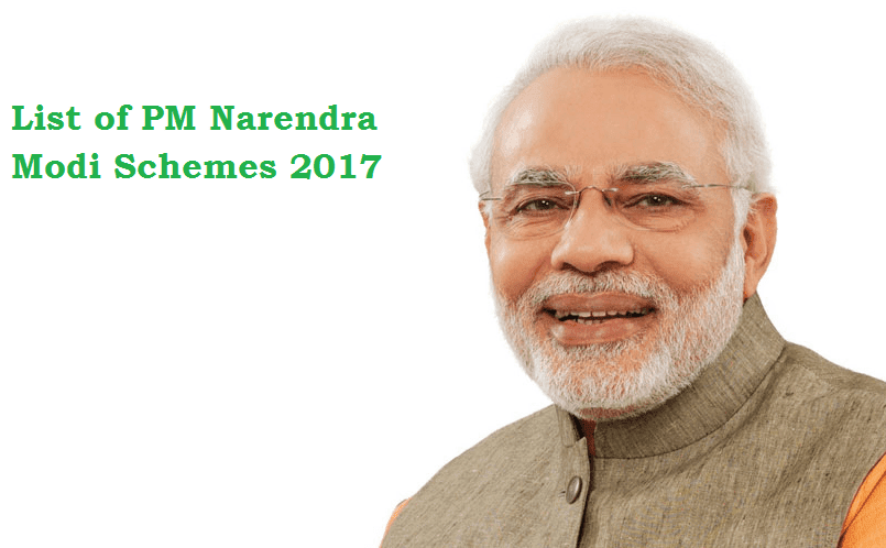All Complete List of Narendra Modi Schemes 2017-18 - Sarkari Dunia