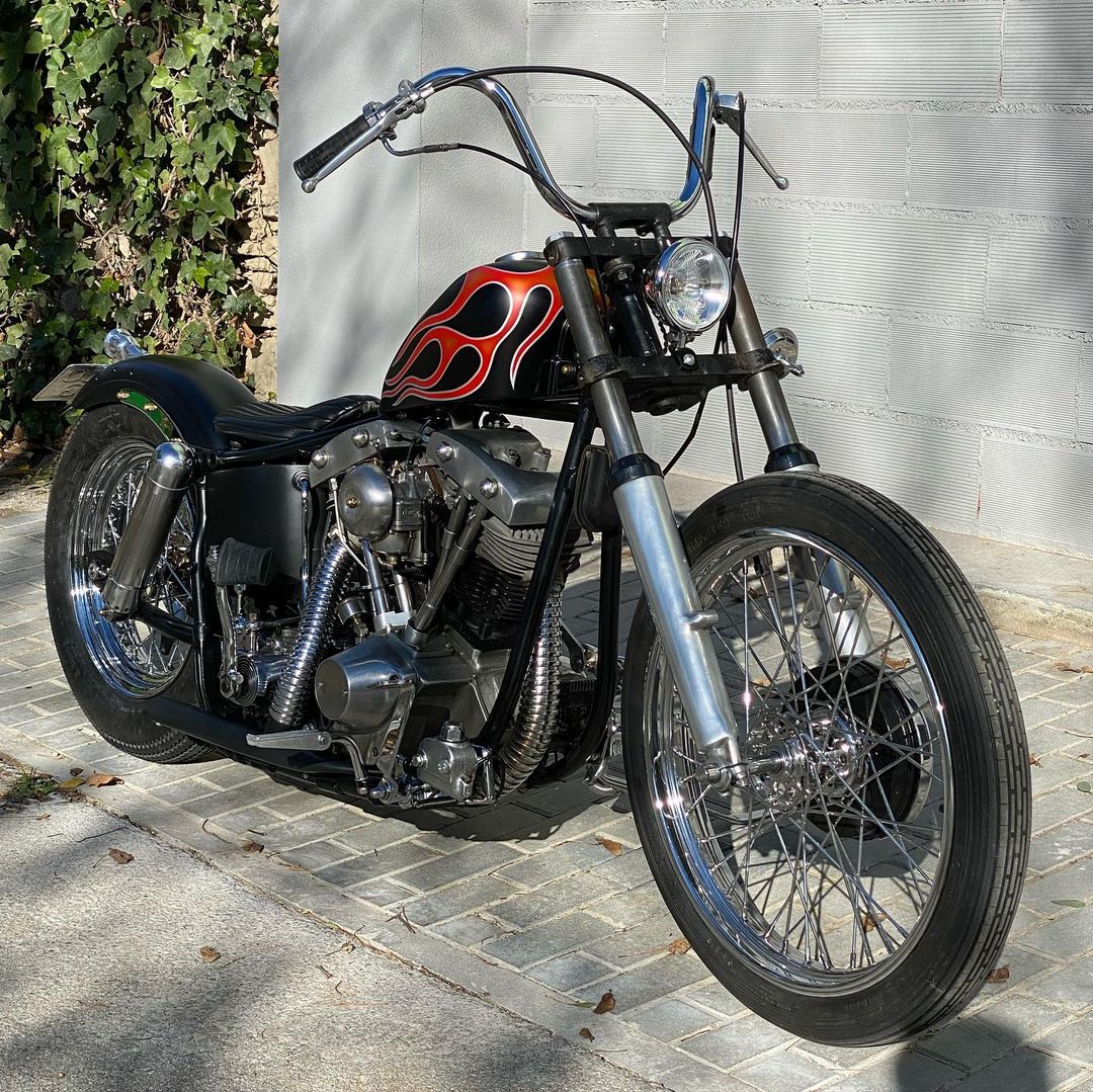 Hell Kustom : Harley Davidson Shovelhead By Good Motorcycles