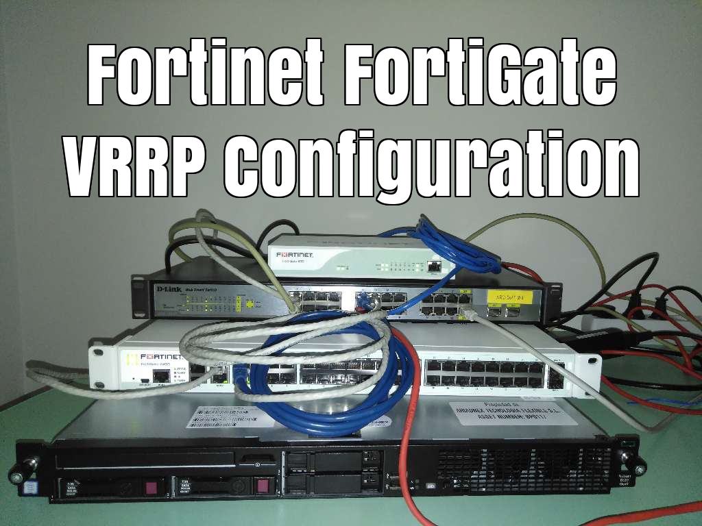 Two Fortigates In A Vrrp Domain