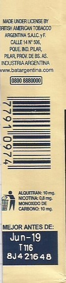 Colección de Marquillas : Camel - 20 - Argentina