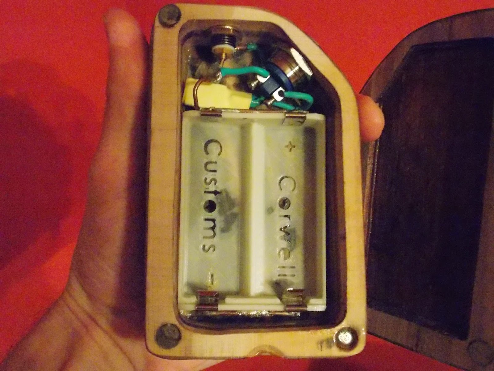 Luna Mods: Luna Mod Dual 26650 Exotic Wood Box Mod