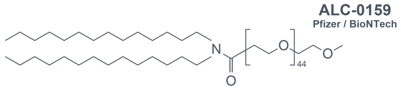 Molecular Structure of the Ingredients in the Pfizer-BioNTech Covid-19 ...