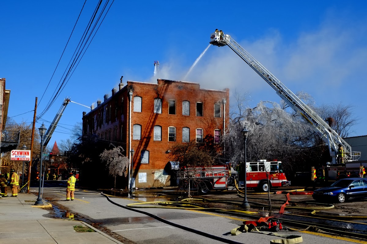 Final Vision: downtown fire