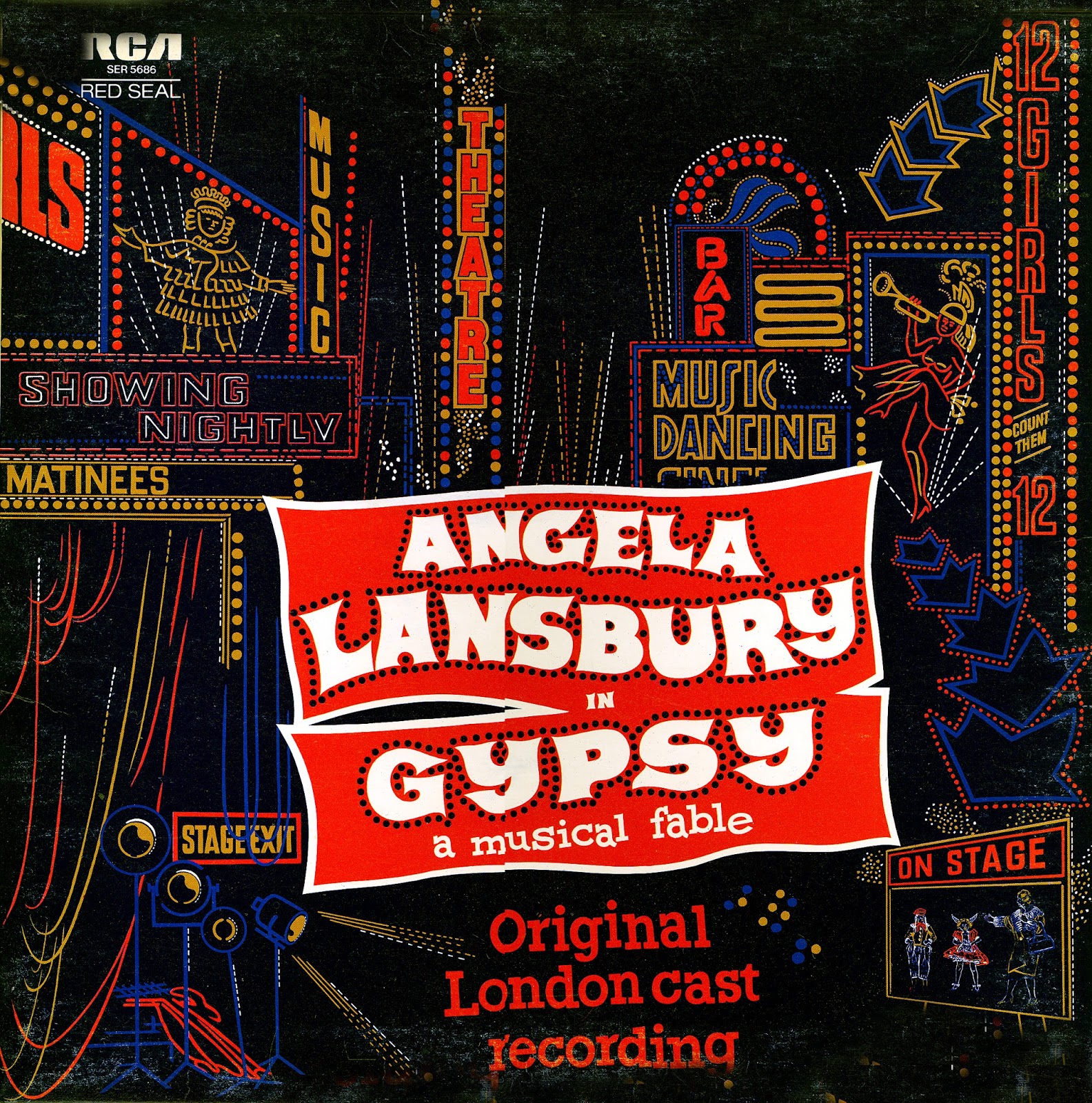 Luigi's 50's & 60's Vinyl Corner: Gypsy London Cast