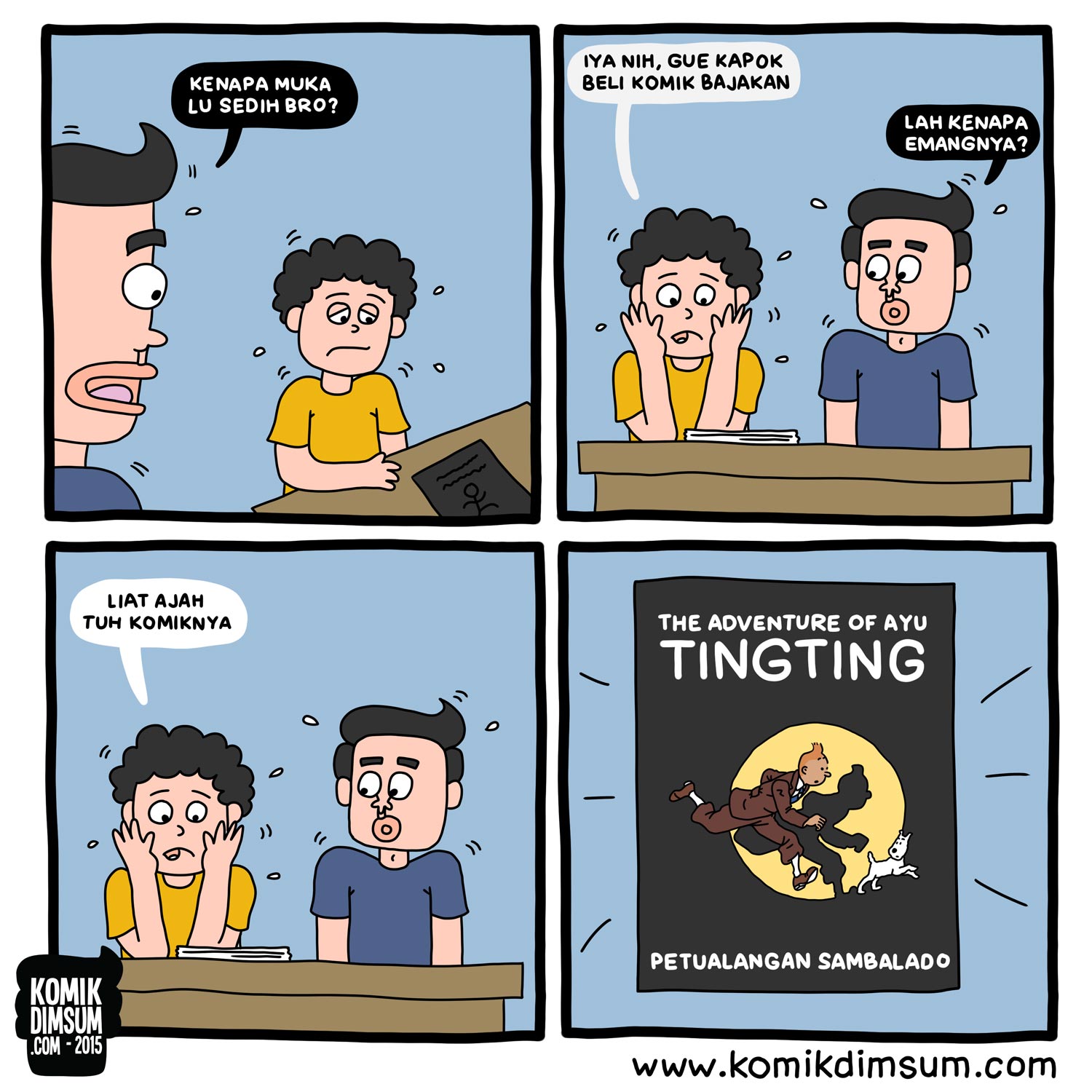 Komik Dimsum: Komik Bajakan feat Komik Siwil