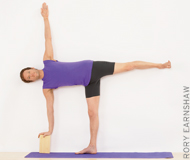 Balancing Half Moon Pose Variations