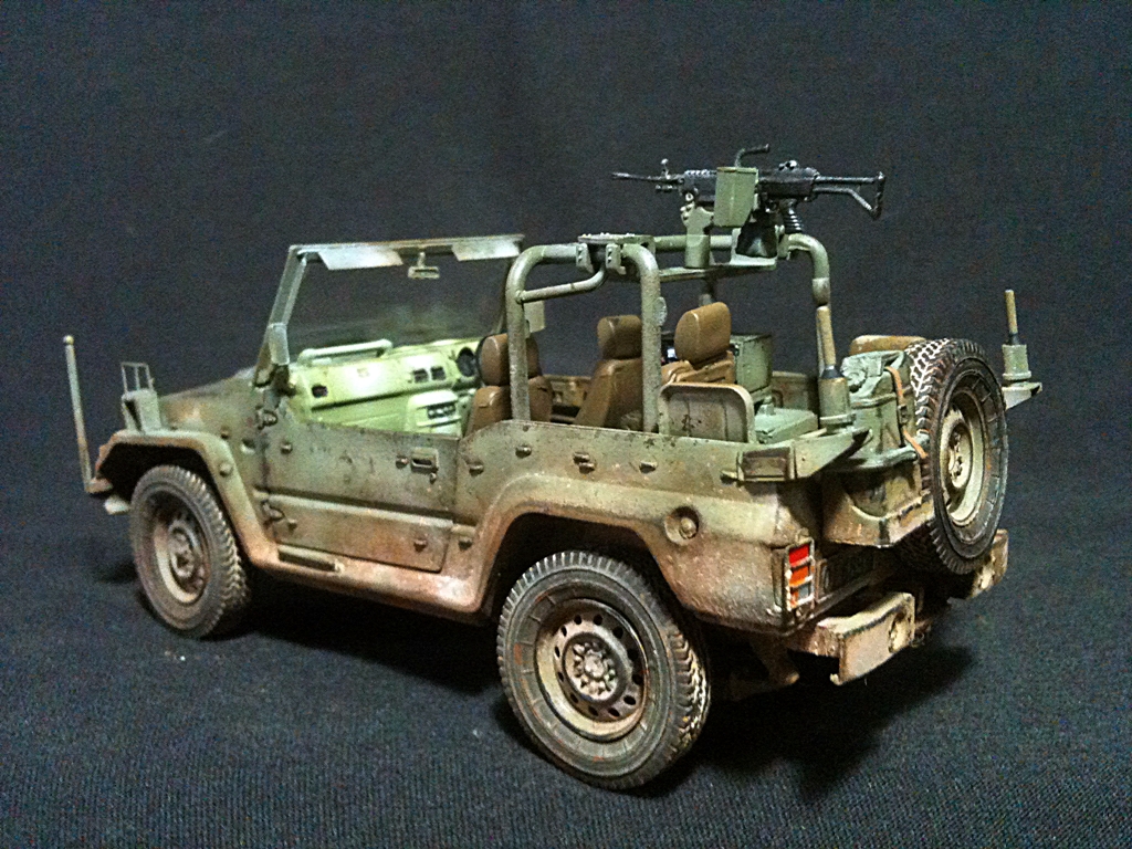 Model 12: Trumpeter's JGSDF type 73 Light Truck (Recon) 1:35