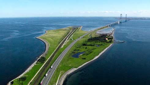 transpress nz: ferry and rail terminal at Nyborg