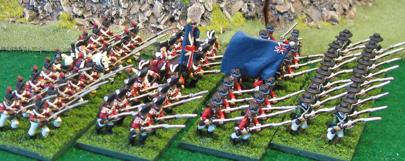 Palouse Wargaming Journal: 15mm AWI British Foot Regiments