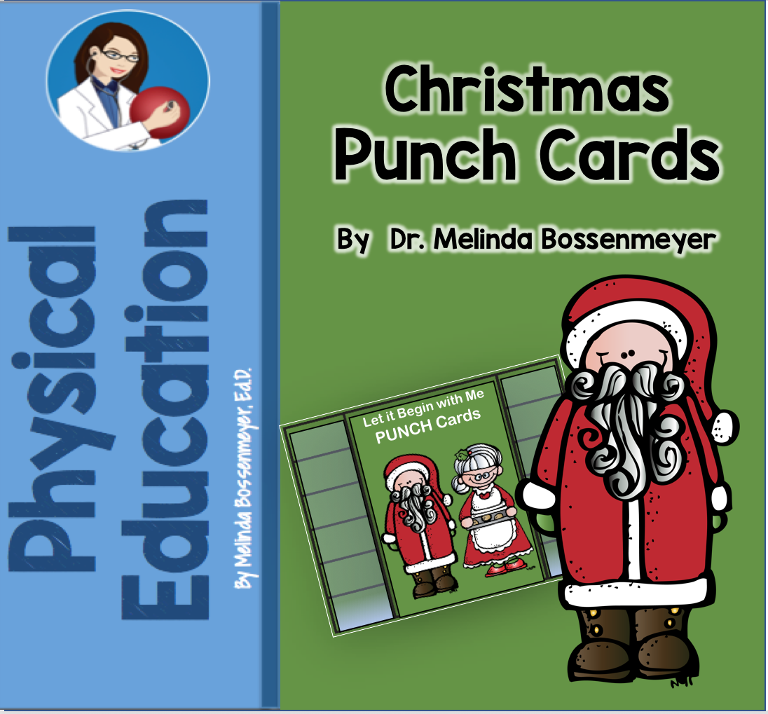 Christmas Behavior Punch Cards | Peaceful Playgrounds | Recess Doctor Blog