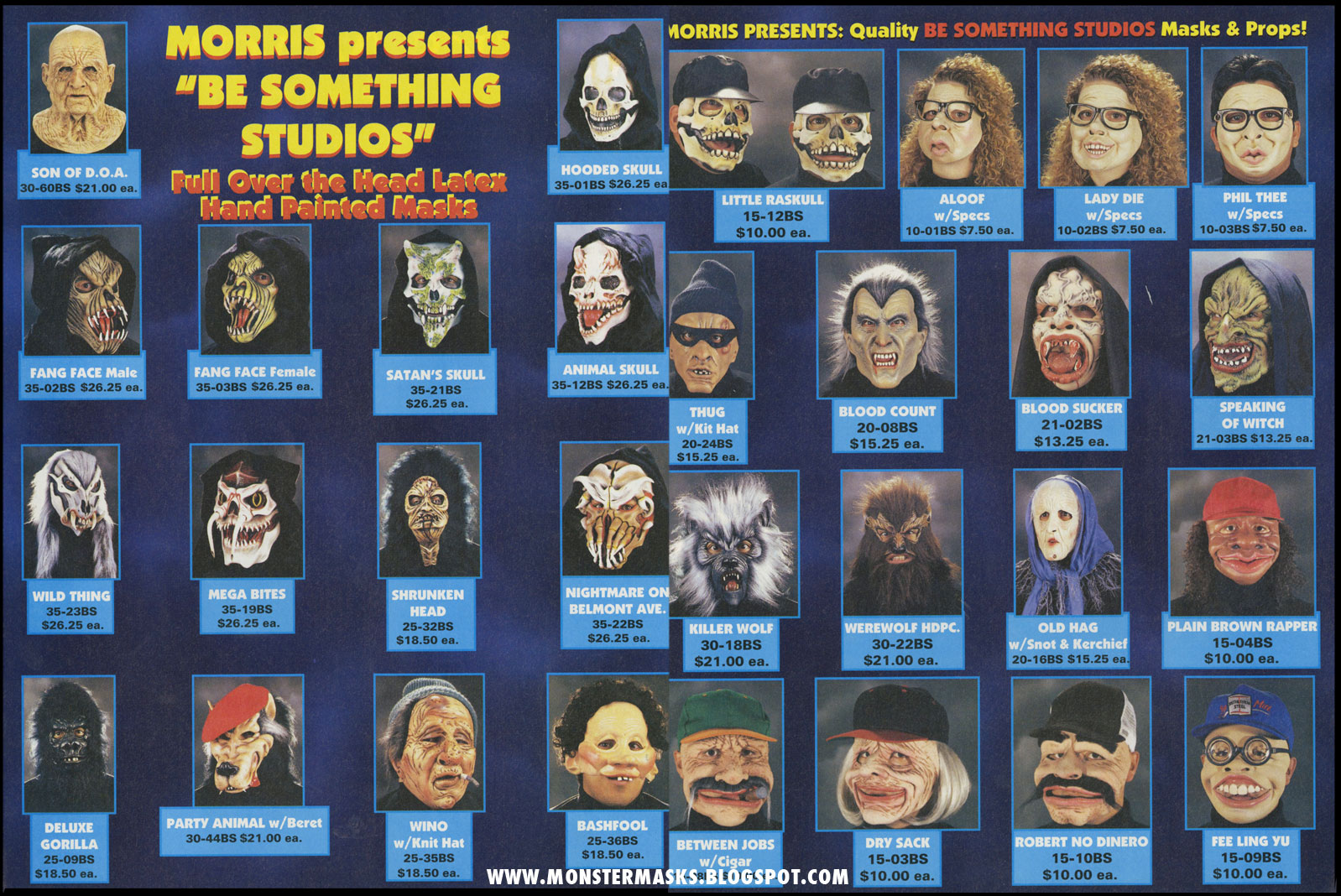 Blood Curdling Blog of Monster Masks: July 2014