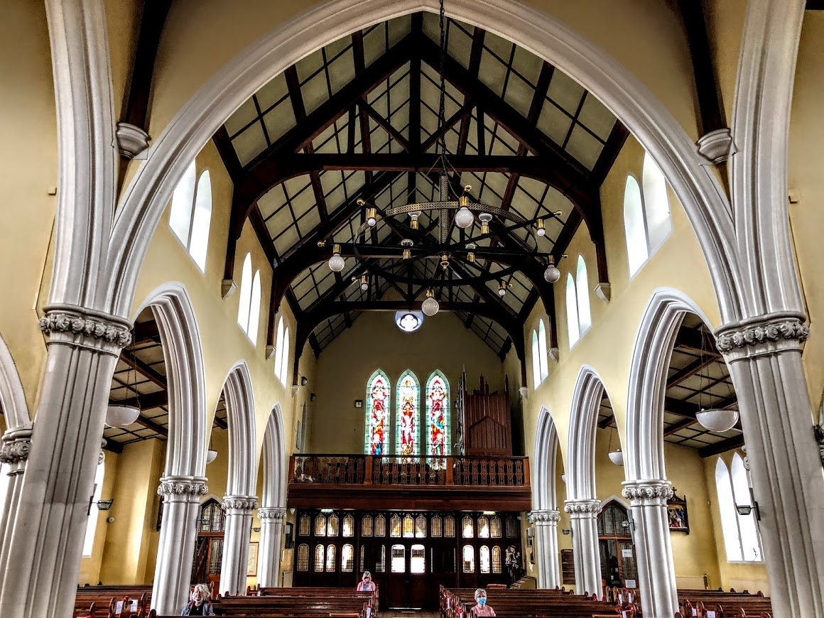 Patrick Comerford: Saint Colman’s Church, one of a pair of churches by ...