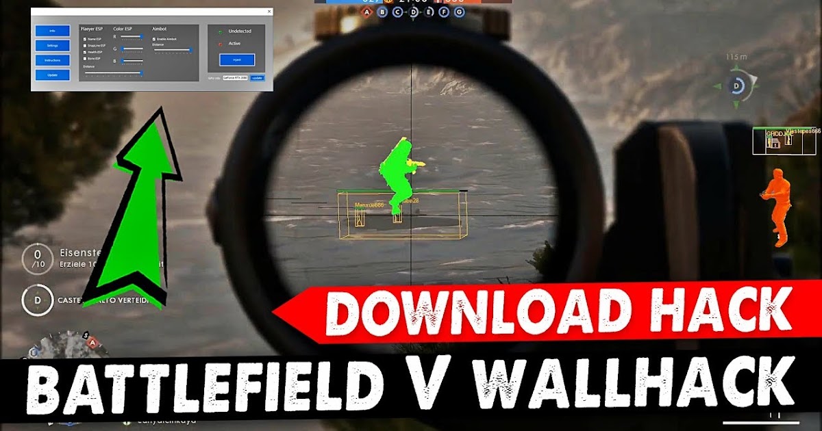 Overlay Hack для BF5 - Новый чит Battlefield V (ESP / Wallhack)