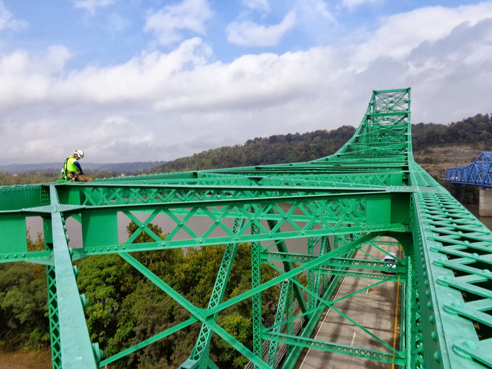 Always Civil: Cantilevered Warren through Truss Bridge (riveted)