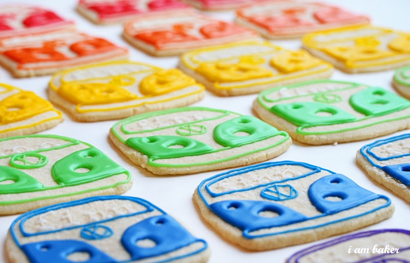 lil Blue Bus: Vw Bus Cookies at "I am a Baker"