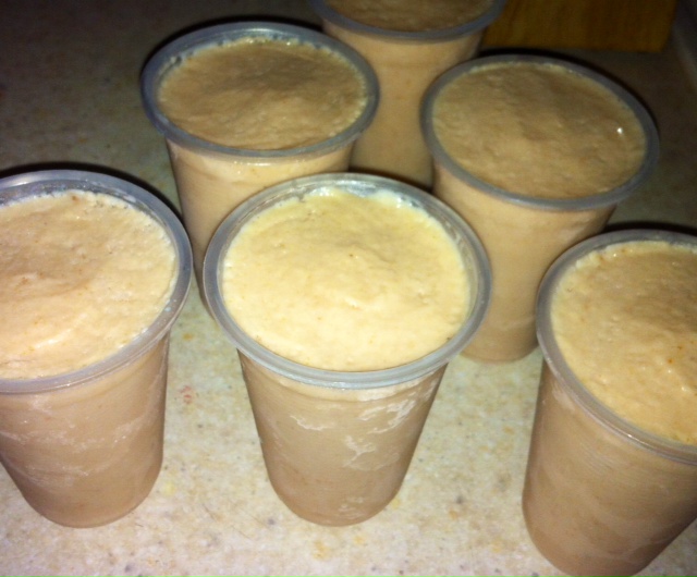 Limber de queso crema y guayaba