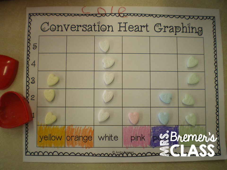 Conversation Heart Math | Mrs. Bremer's Class