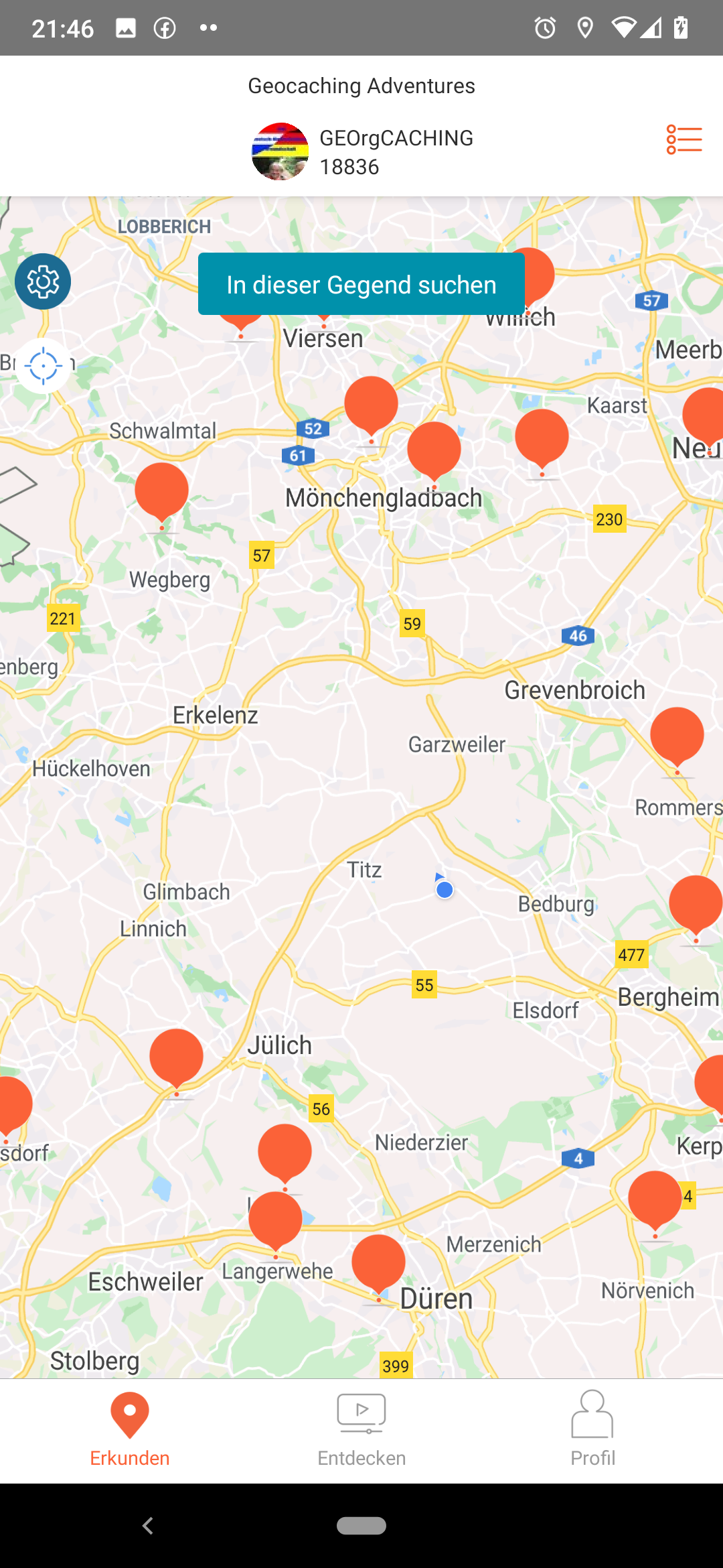 Camper- en geocache-avonturen van DNF: Adventure Labs (labcaches ...