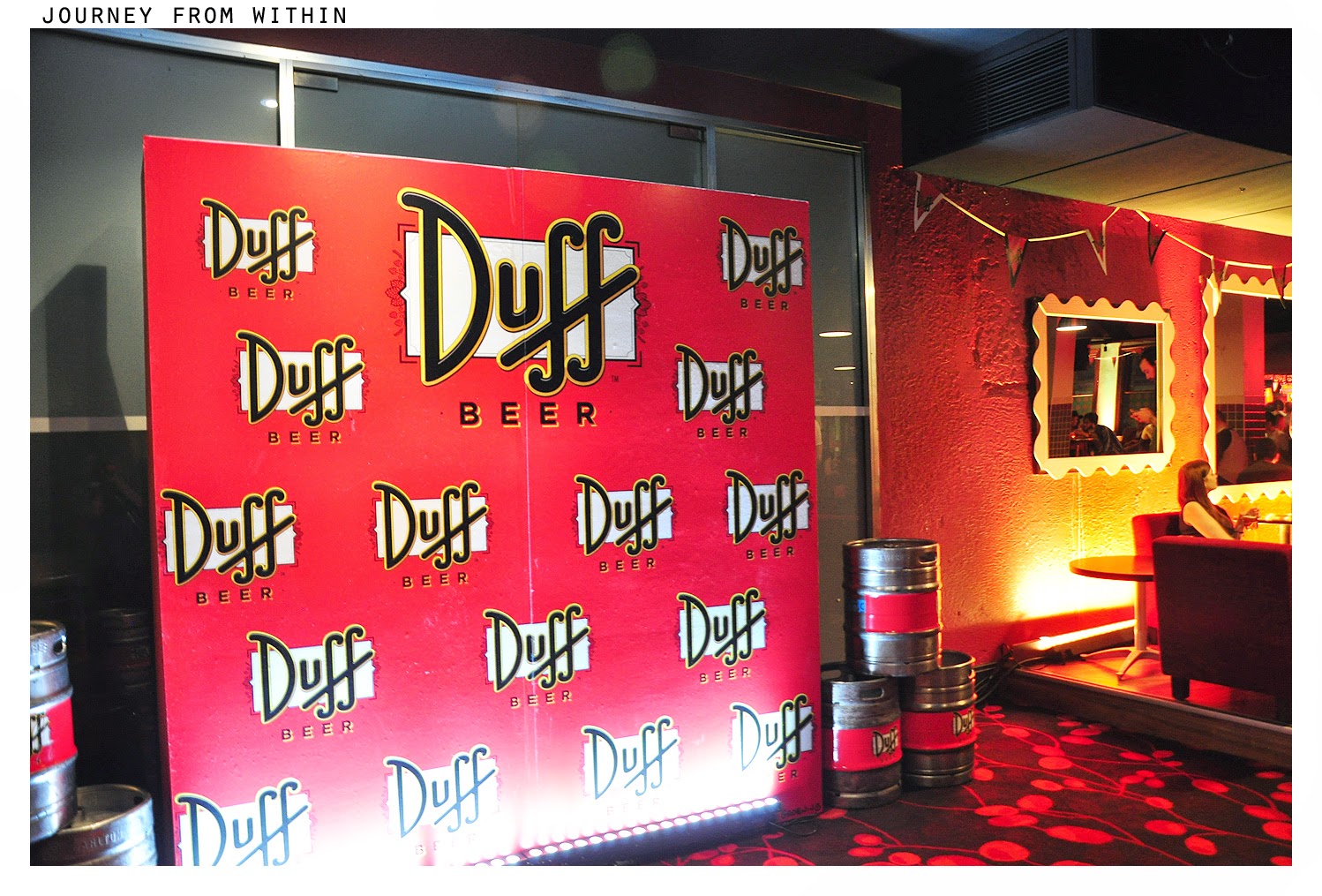 Journey From Within: Pop up bar: Moe's Tavern, Woolloomooloo