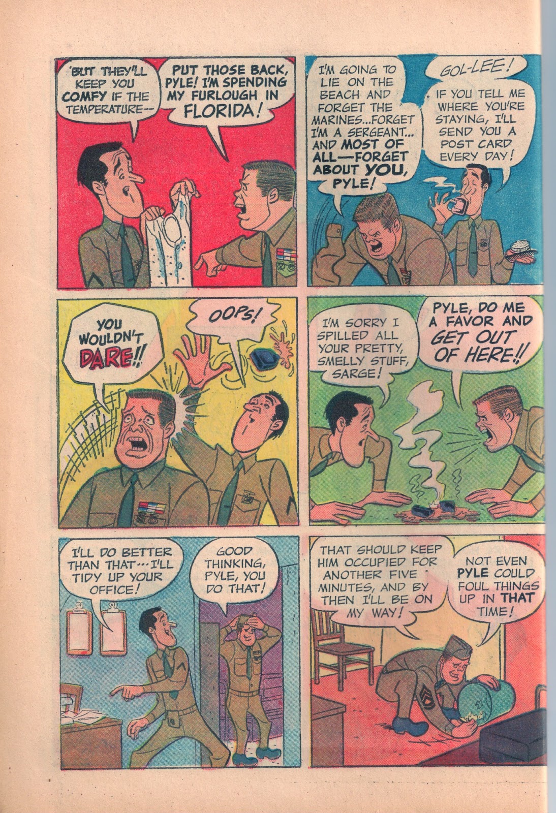 Four-Color Shadows: Gomer Pyle-Warren Tufts-1966