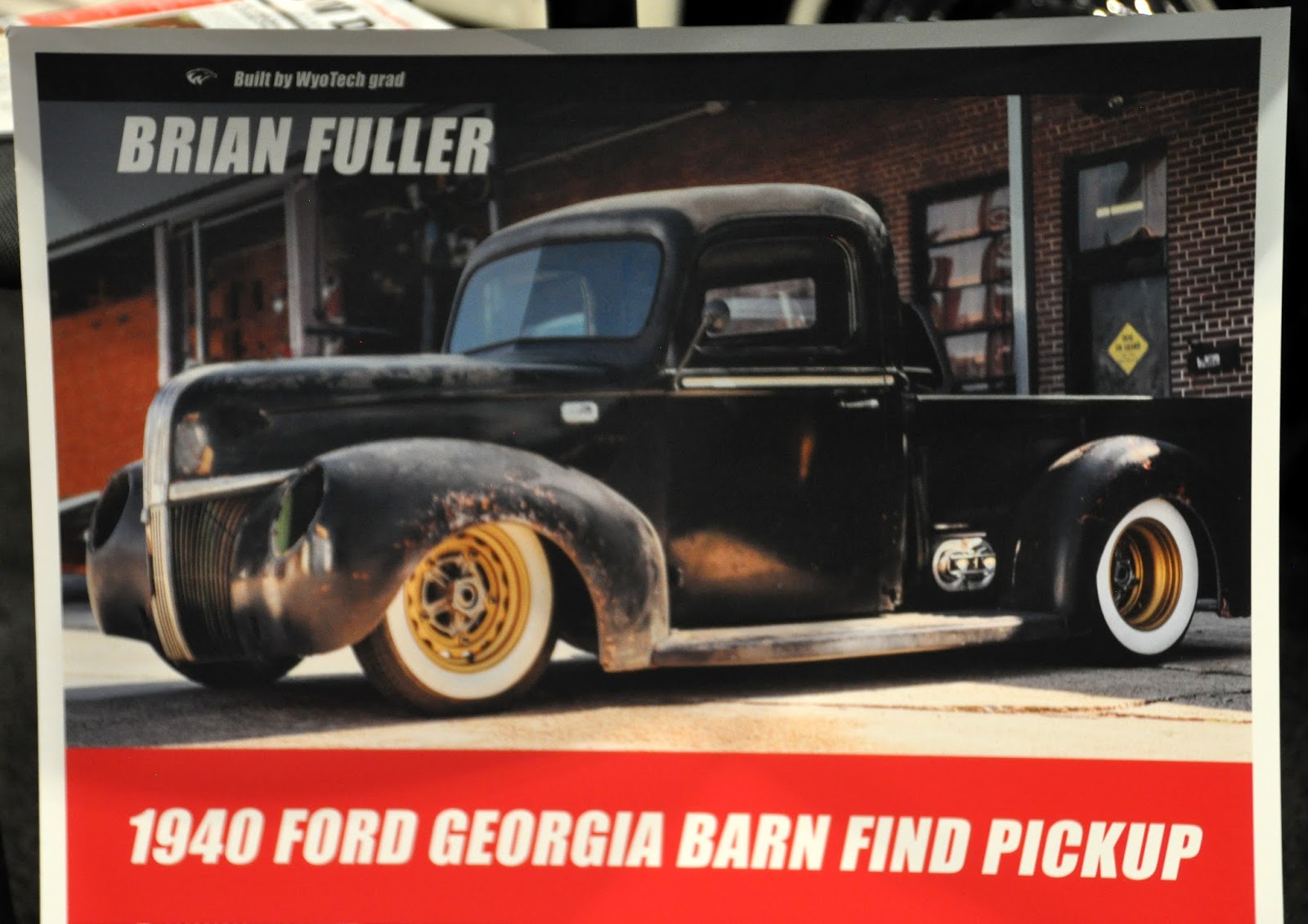 Just A Car Guy: Wyo Tech and Brian Fuller teamed up on this 40 Ford ...