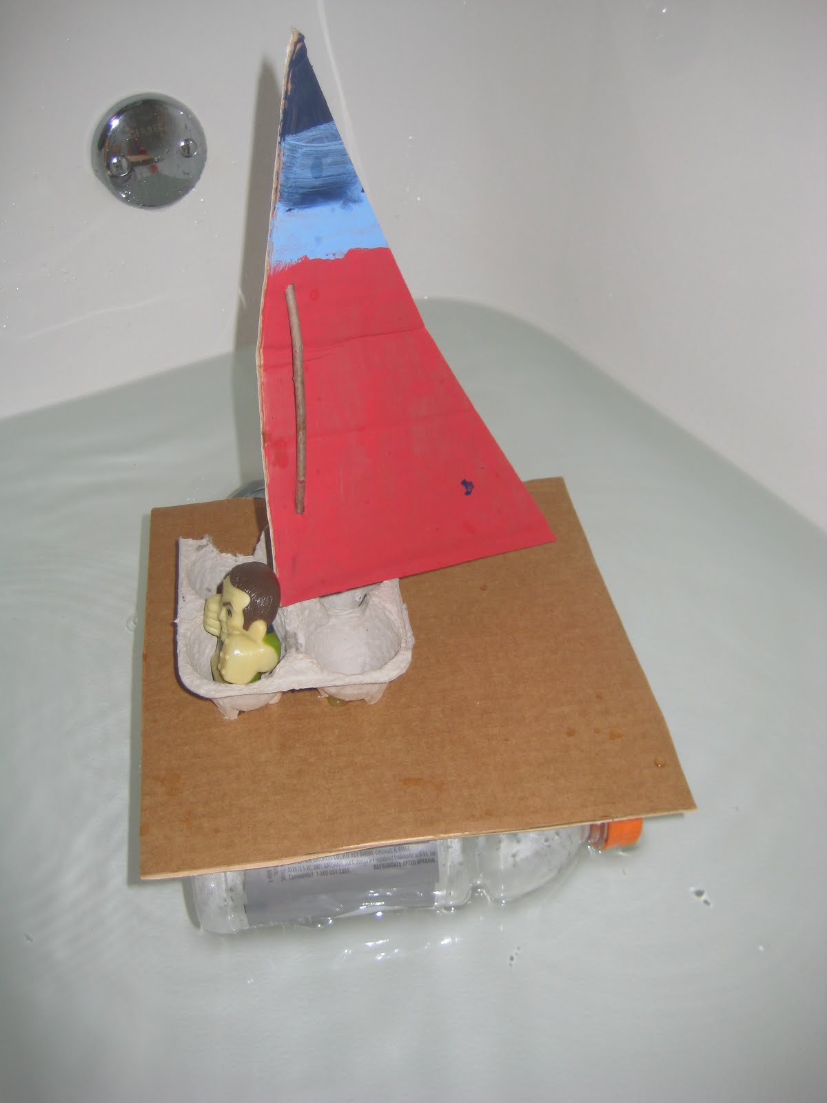 Relentlessly Fun, Deceptively Educational: Recycled Boat
