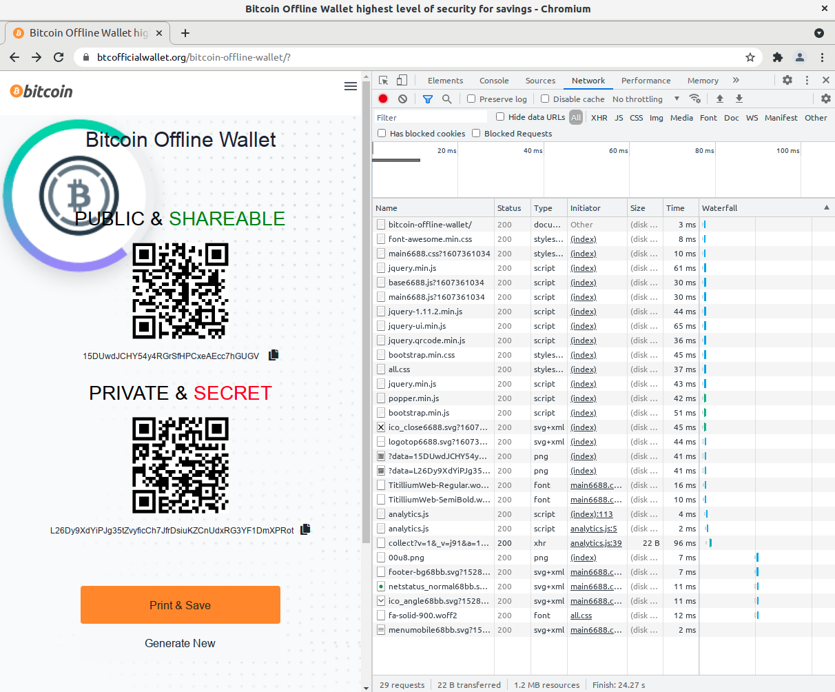btcofficialwallet.org - Bitcoin paper wallet generator stealing the ...