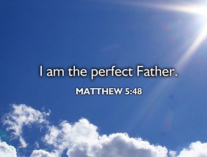 IMMANUEL GOD WITH US: I am the perfect Father.
