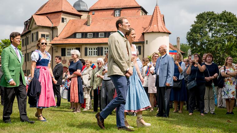 Blue Blood: Heimführung der Braut - powitanie nowej księżnej w Rüdenhausen