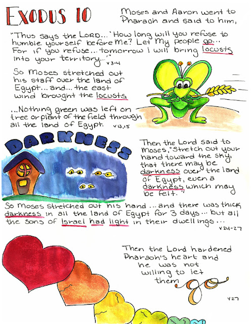 Doodle Through The Bible: Exodus 10