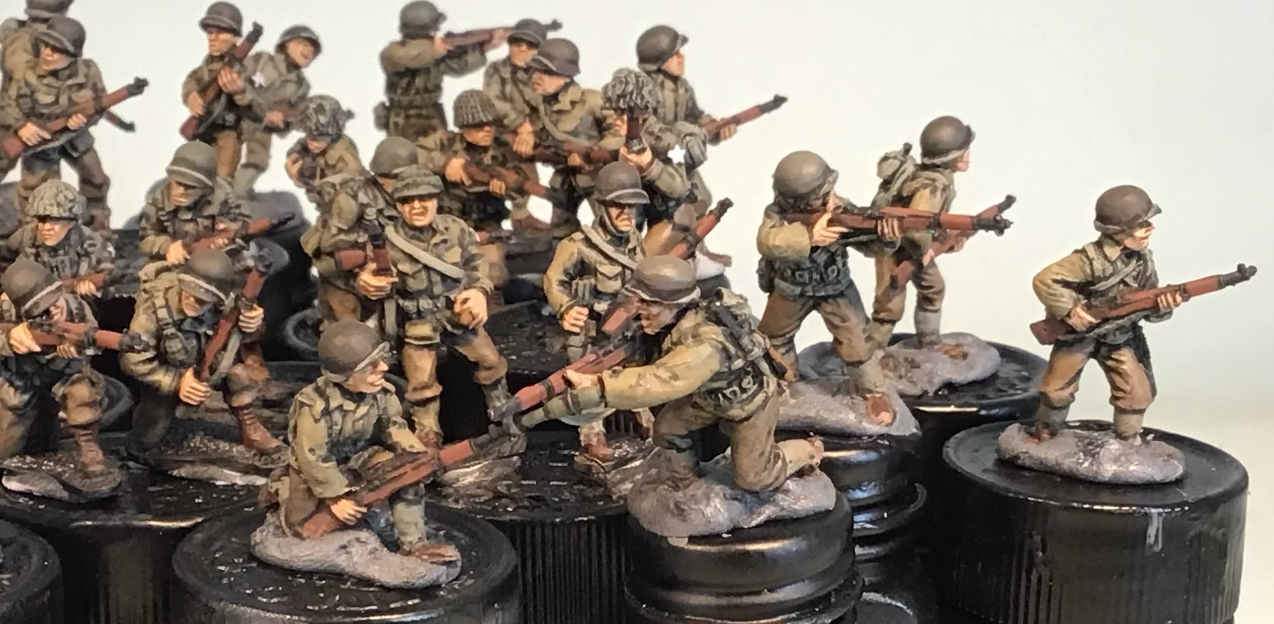 Gunners wargaming: 28mm WWII US infantry