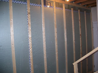 Breneman Basement Makeover: Furring Strips Up and a start at electrical