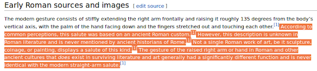 Salut Rzymski / Roman Salute / Saluto Romano