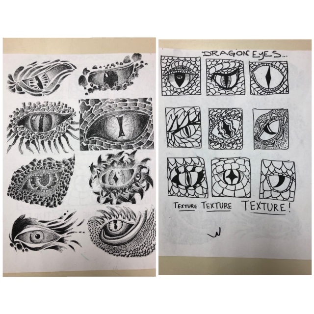 Clarketastic Art: The Eye of the Dragon