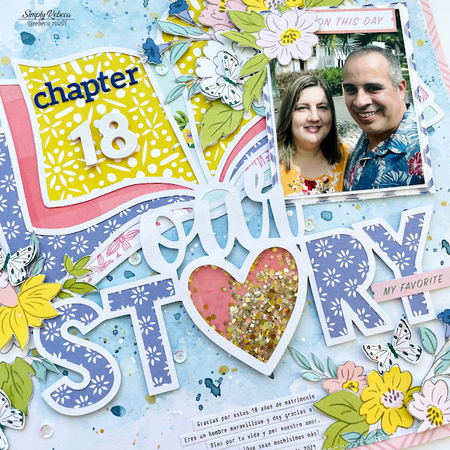 Our Story Layout with Process Video - Simply Rebeca