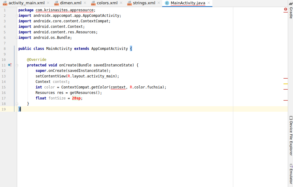 PENGENALAN KOMPONEN UI (PickerView & ListView) DAN PENGGUNAAN APPLICATION RESOURCE PADA ANDROID ...