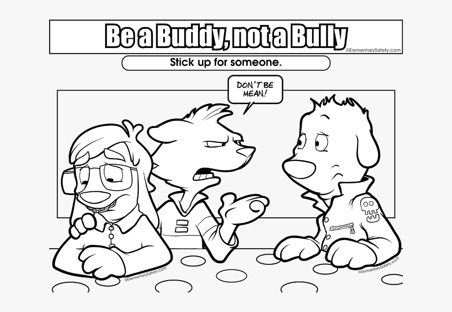 Anti Bullying Coloring Pages 2 ~ Coloring Pages