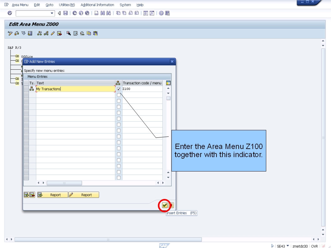 青蛙SAP分享 Froggy's SAP sharing: Tech05 Create Customized SAP Menu