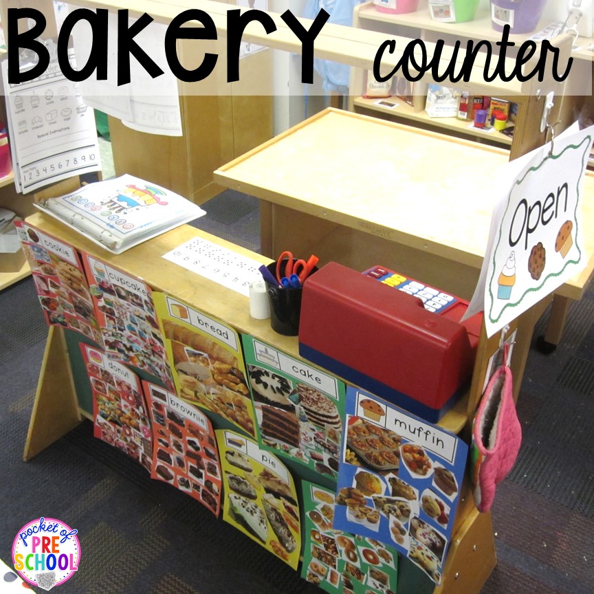 Bakery Dramatic Play - Pocket of Preschool