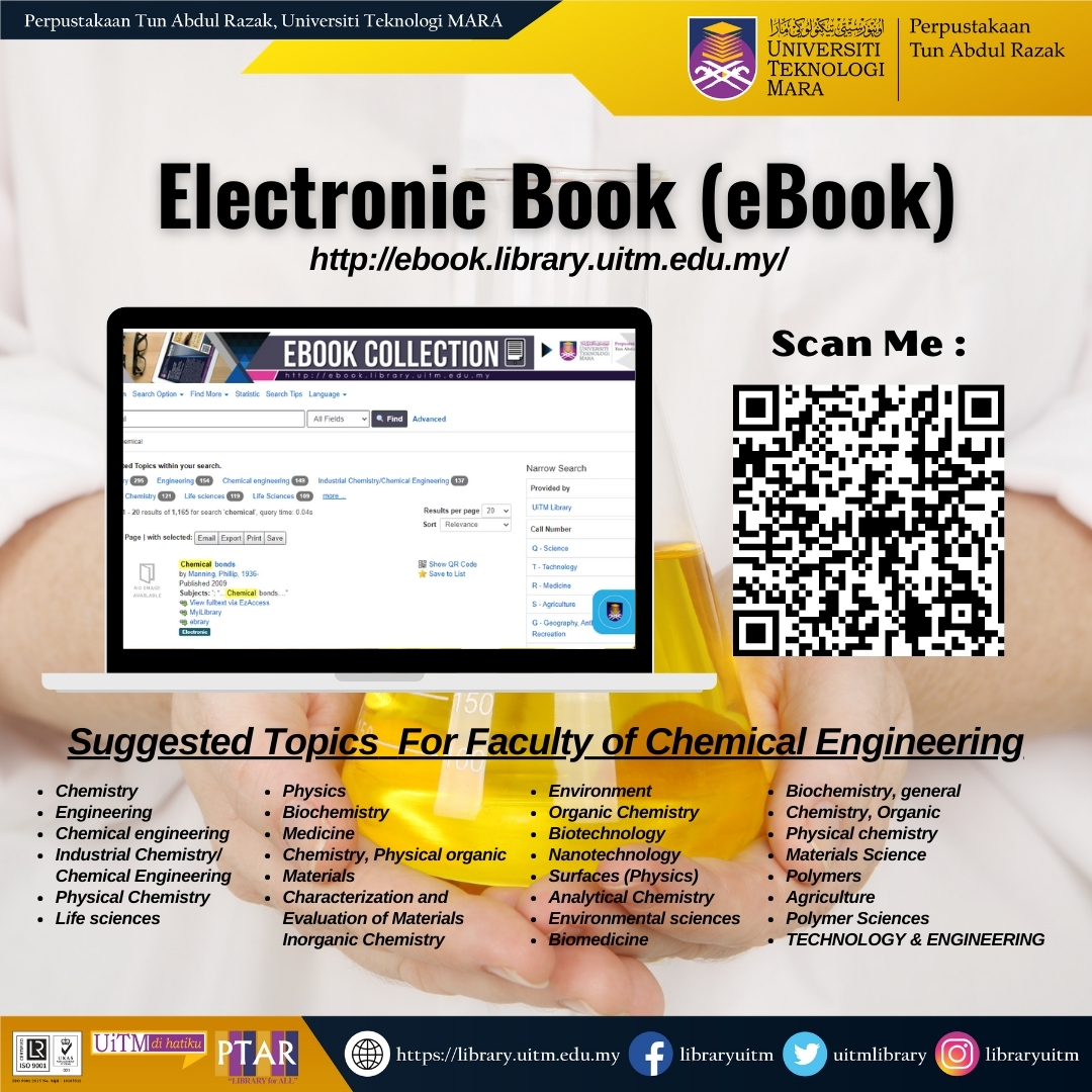 Discover our eResources Faculty of Chemical Engineering eBooks - Perpustakaan UiTM