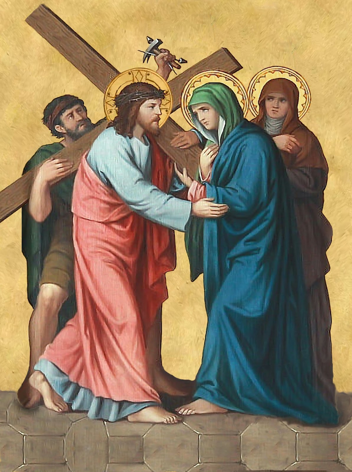 Jesus – viam ad agape: Mūsu Kunga Jēzus Kristus krustaceļš.