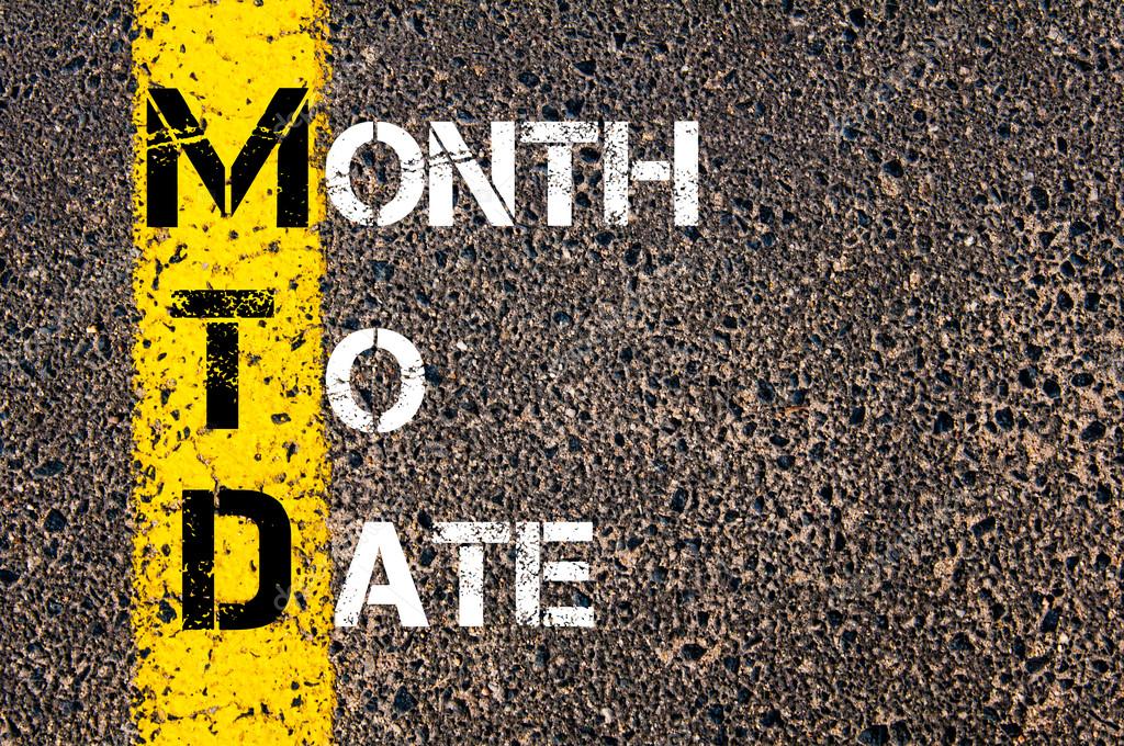 Brazil SFE Terms O Que O MTD Month To Date Brazil SFE Terms O Que O MTD Month To Date