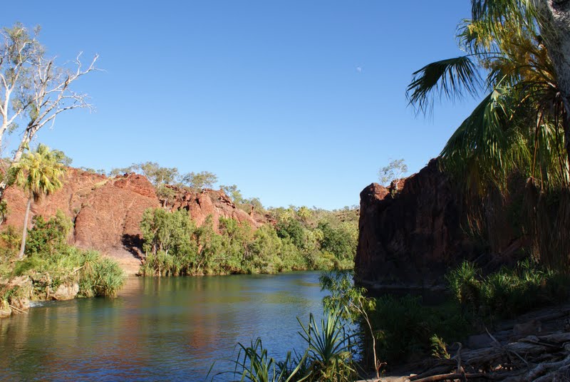 Nele & Andrew Around Oz: Leichhardt River, QLD (64km E of Gregory Downs)