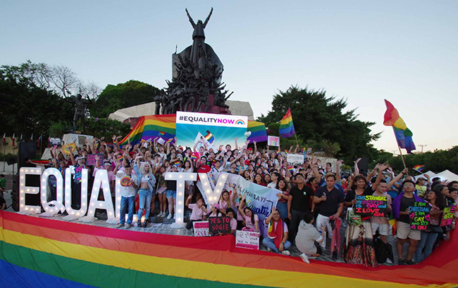 Ben Aquila's blog: Rally for the SOGIE Equality Bill in Philippines