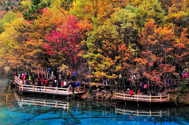 Let's Travel with Me : Destination 12: FIVE-FLOWER LAKE, CHINA