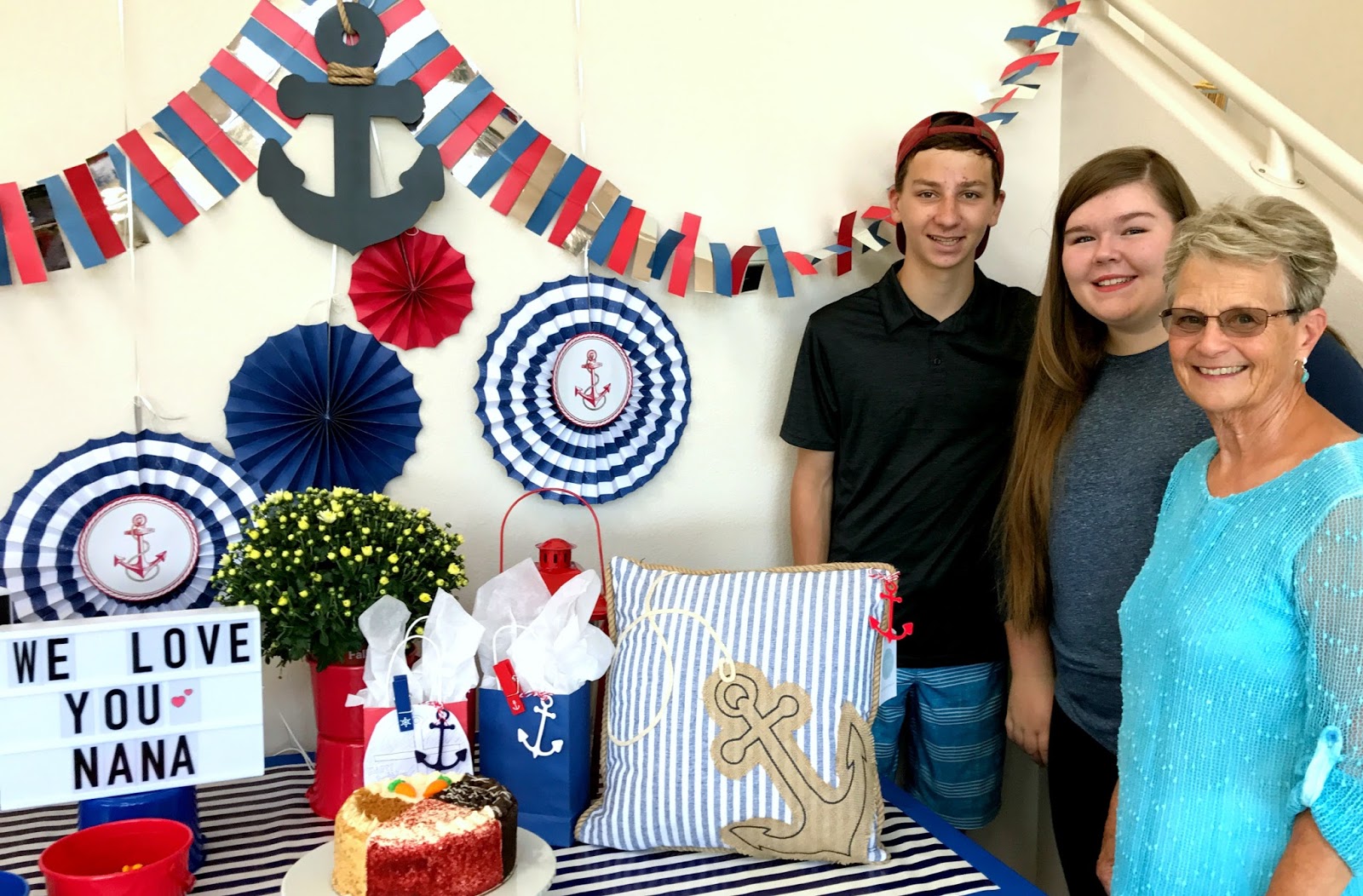 michelle paige blogs: Anchor Themed Birthday Party