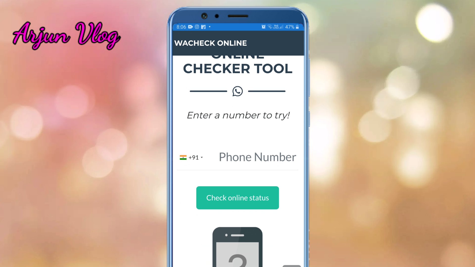 Whatsapp online checker....