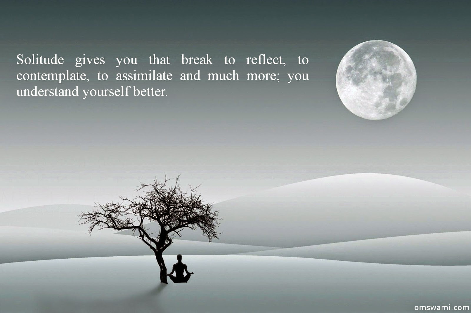 Reflections on Life : Reflection on the Healing Aspect of Solitude