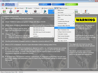 Hydraulic Schematics on ALLISON DOC Software (ALLISON Transmission ...